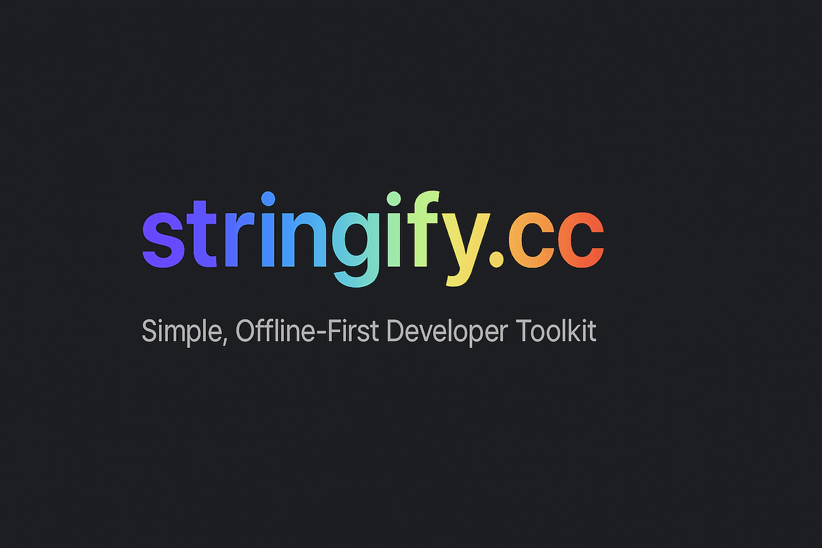stringify.cc - Developer Toolkit